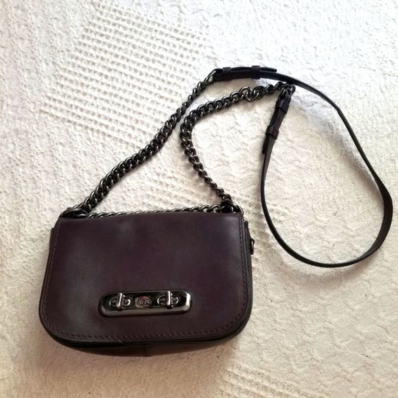 Coach | Bags | Coach Swagger 2glovetannedox Blood Leather Shoulder Bag ...